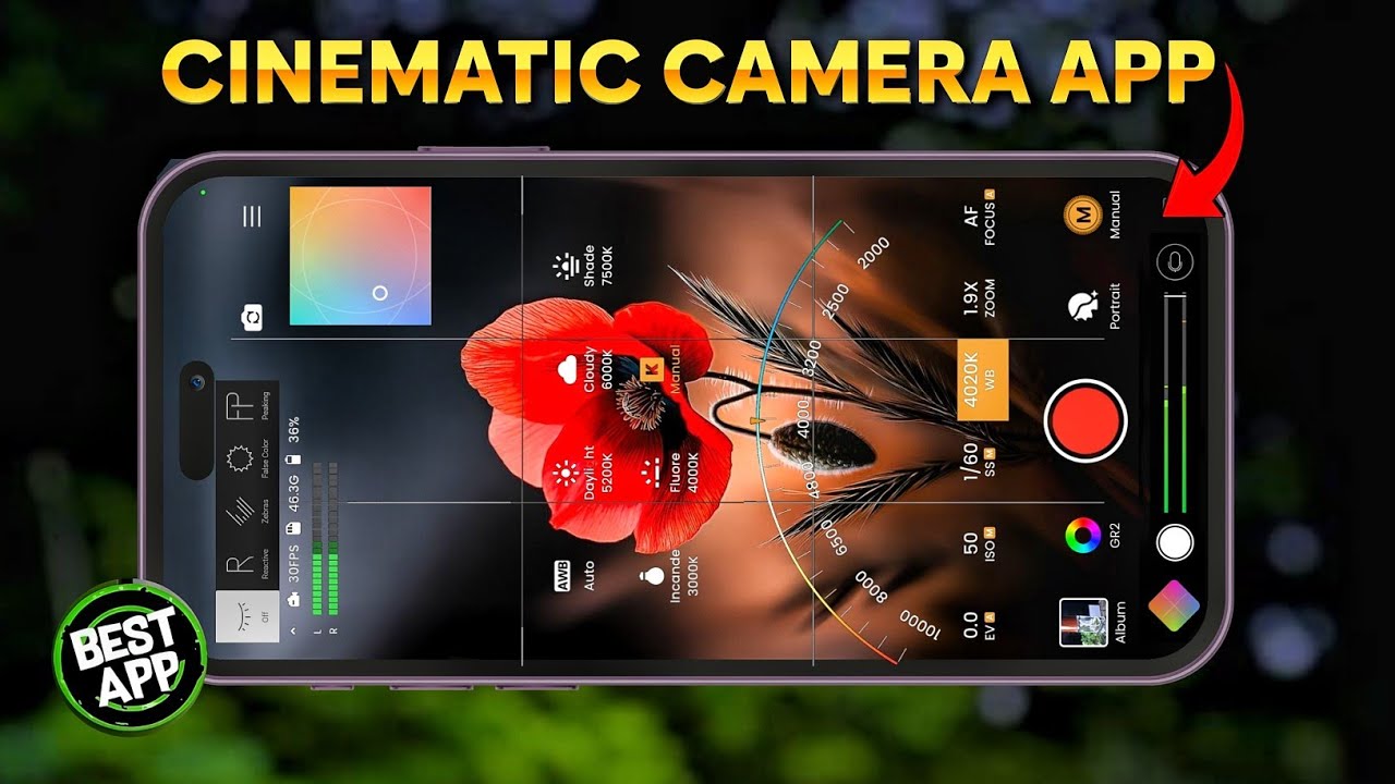 Best Camera App For Cinematic Videography | How To Shoot High Quality ...