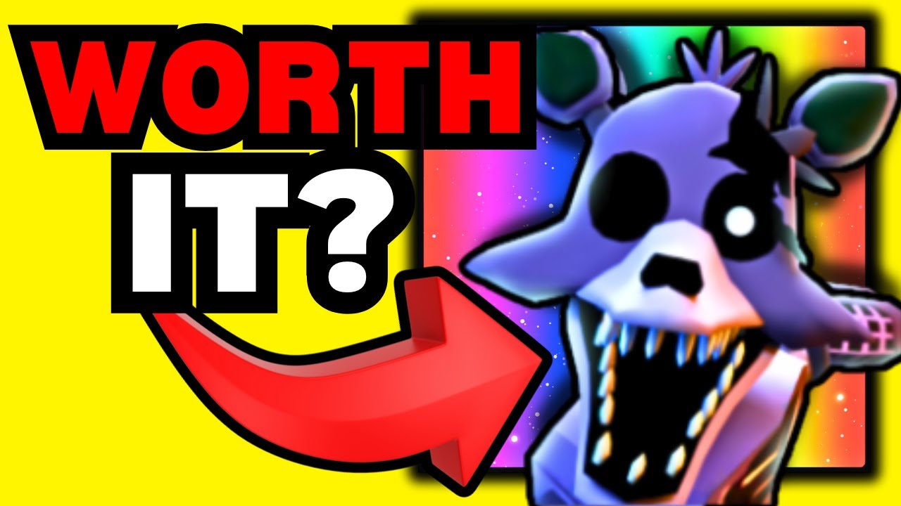 Is Blighted Foxy WORTH IT? Blighted Foxy Showcase! Roblox Five Nights ...