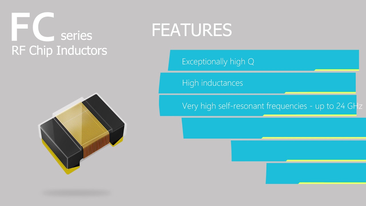CC and FC RF Chip Inductors - YouTube