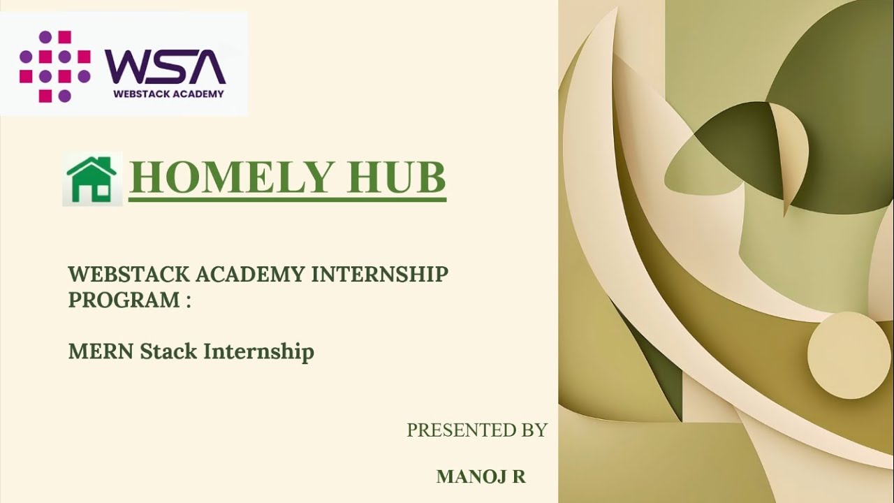 Full Stack Web Development Internship atWebStack Academy - YouTube