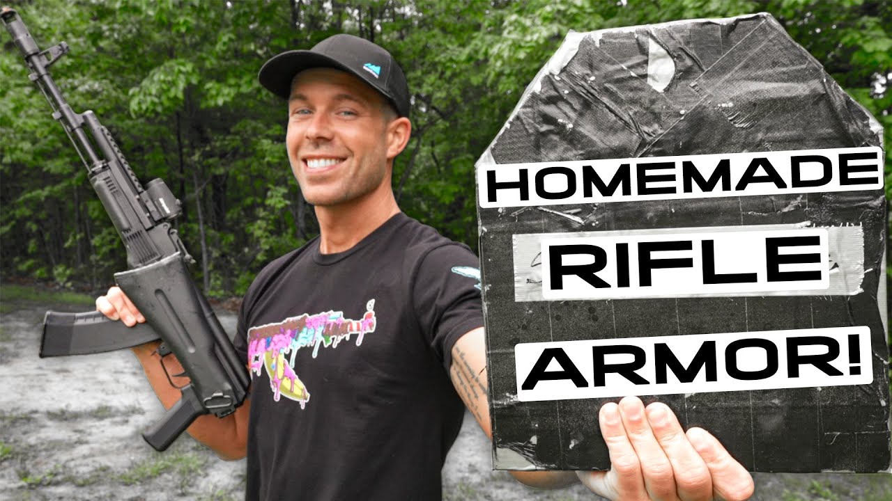 CHEAP Homemade Body Armor That Stops RIFLES, How's It Done?? - YouTube