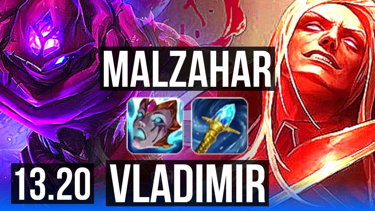Malzahar Vs Vladimir Mid 7 6m Mastery 6 0 5 4600 Games