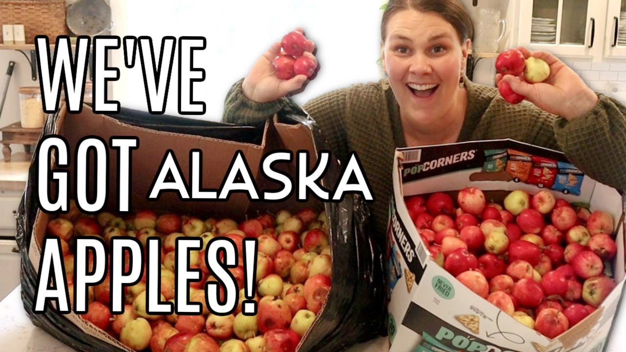 Big Apple Harvest Processing Day | Alaska Apples 4 Ways! - YouTube