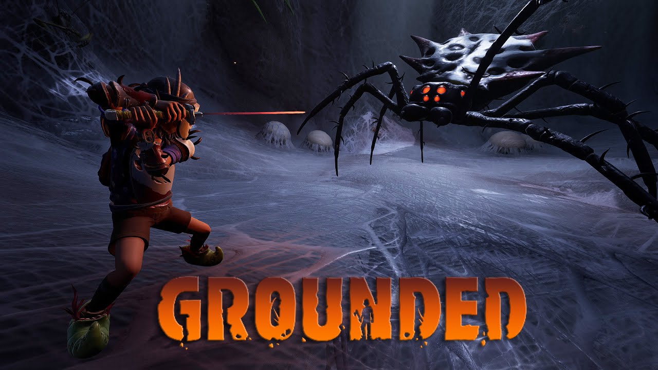 Can We Survive Our First Boss In Grounded - Gameplay Part 5 - YouTube