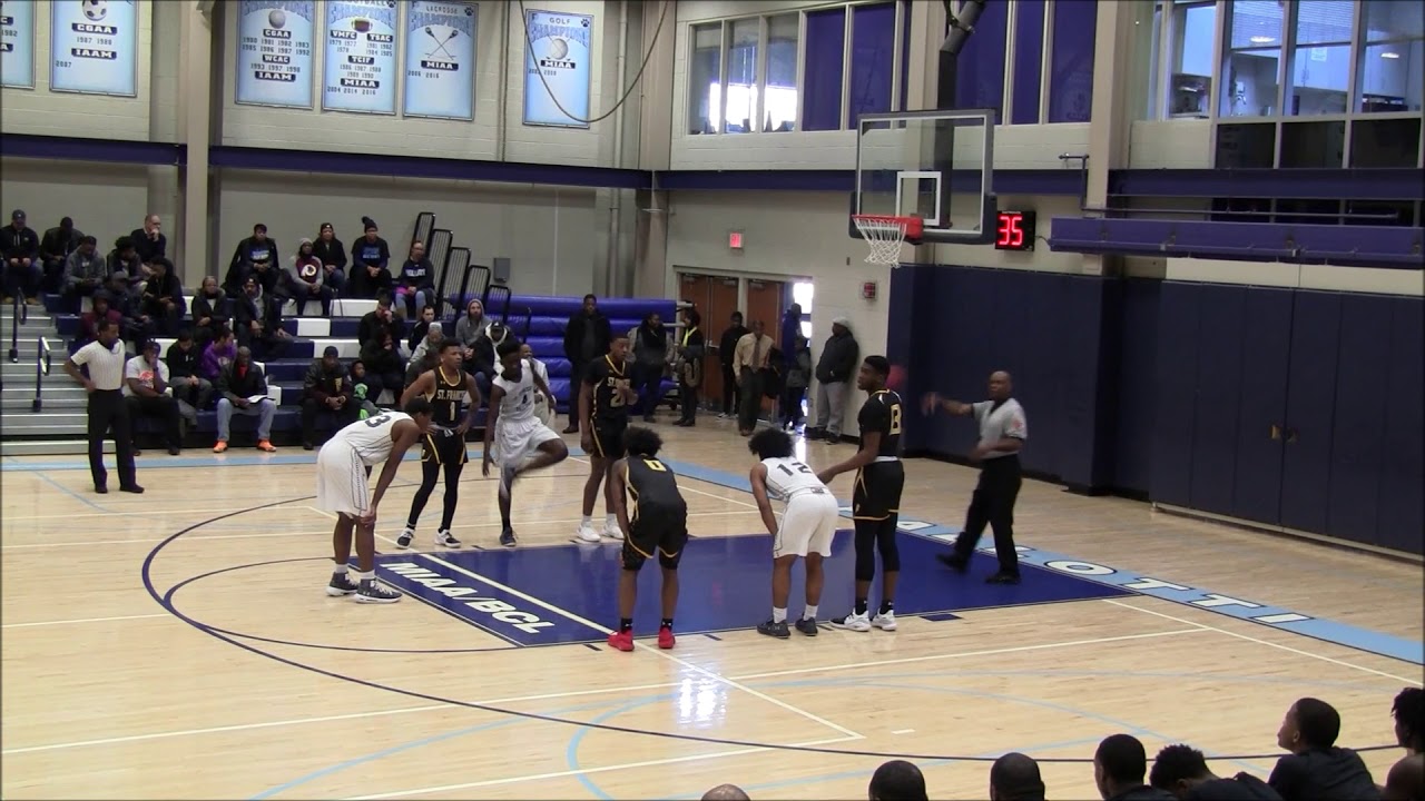 St Frances vs St Vincent Pallotti Game- 2018-19 DSN DMV High School ...