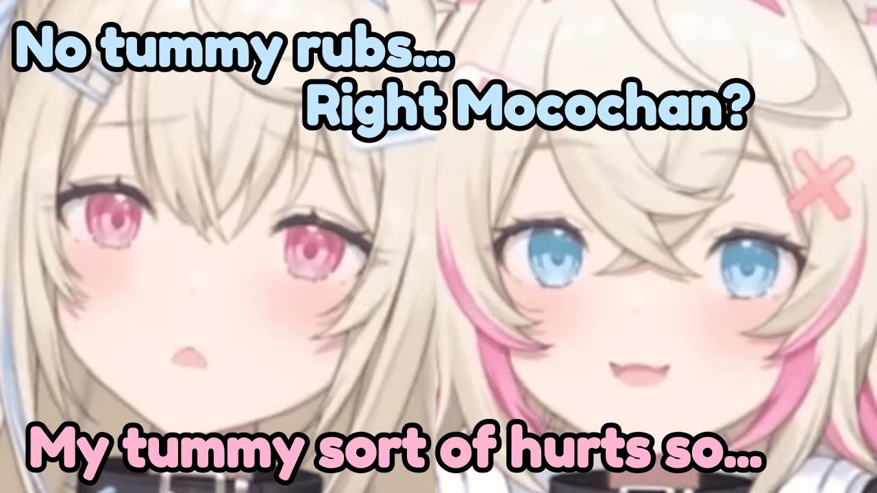 Free tummy rubs for everyone! [hololive / fuwamoco] - YouTube
