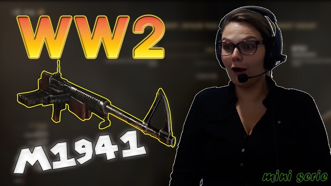 CALL OF DUTY | GAMER GIRL rifle M1941 - YouTube