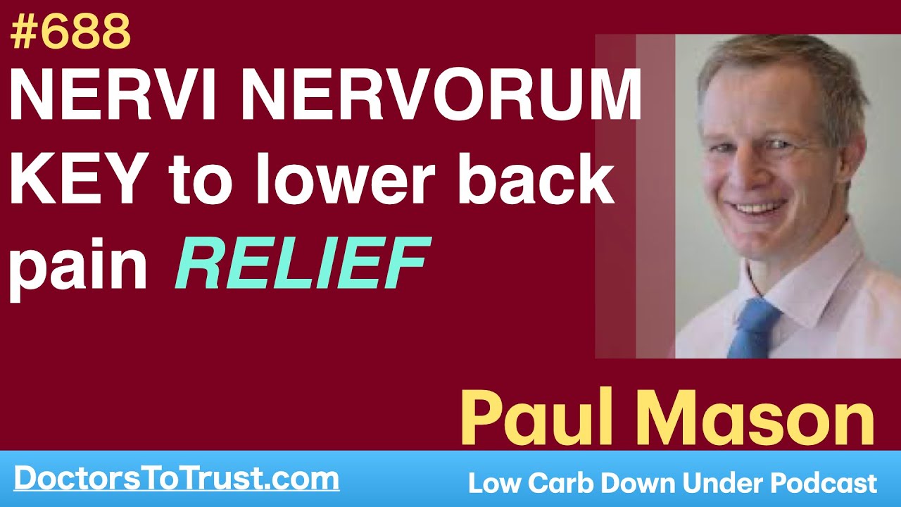 PAUL MASON 3b | NERVI NERVORUM is the KEY to lower back pain RELIEF ...