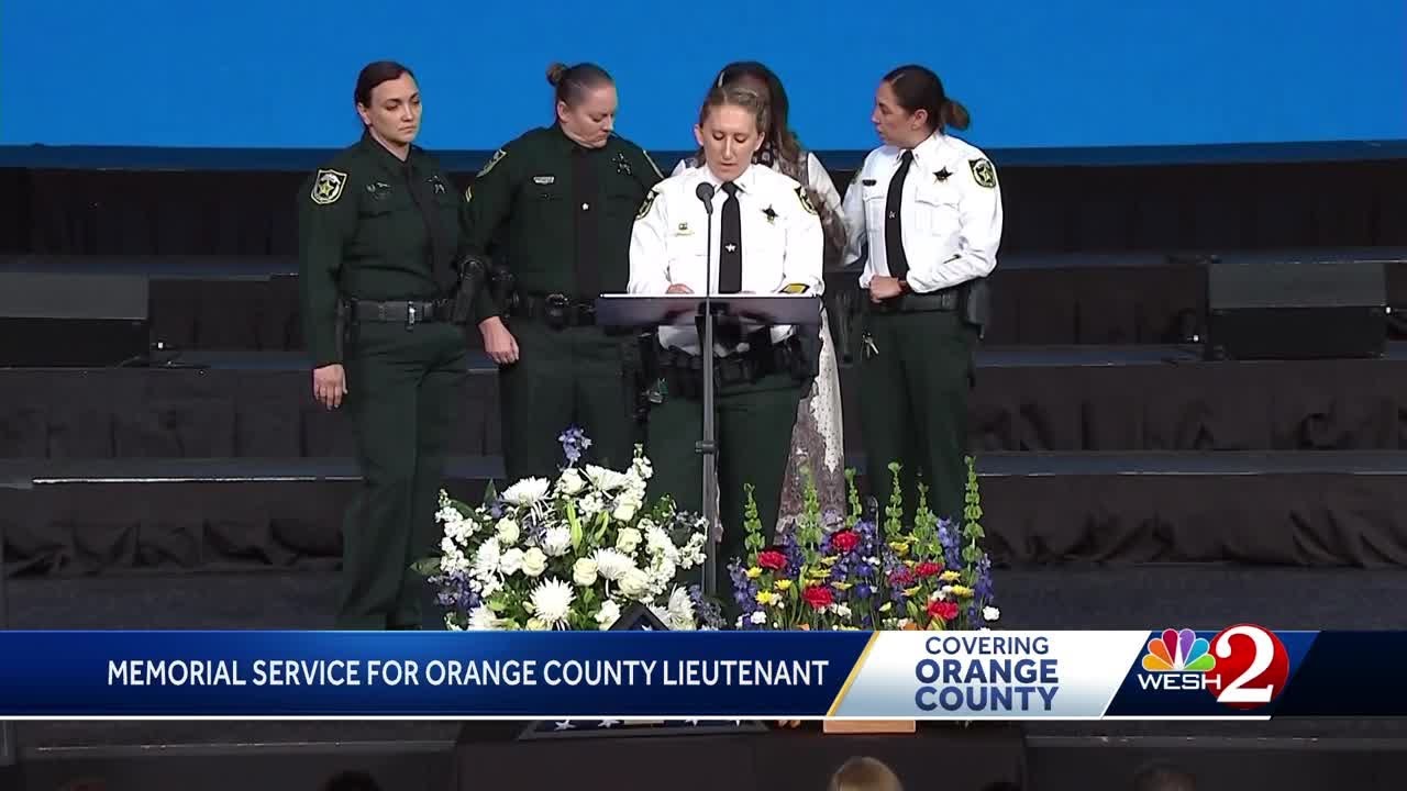 'You can rest peacefully': Community gathers to honor life of Lt ...