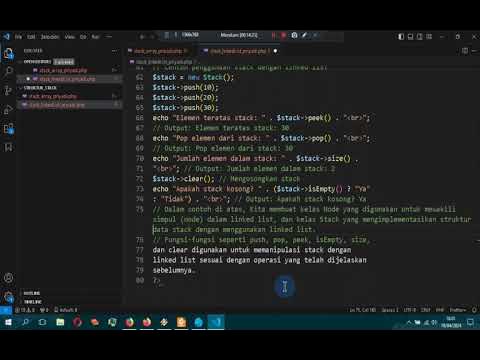 2024 Struktur data PHP #7 Stack - YouTube