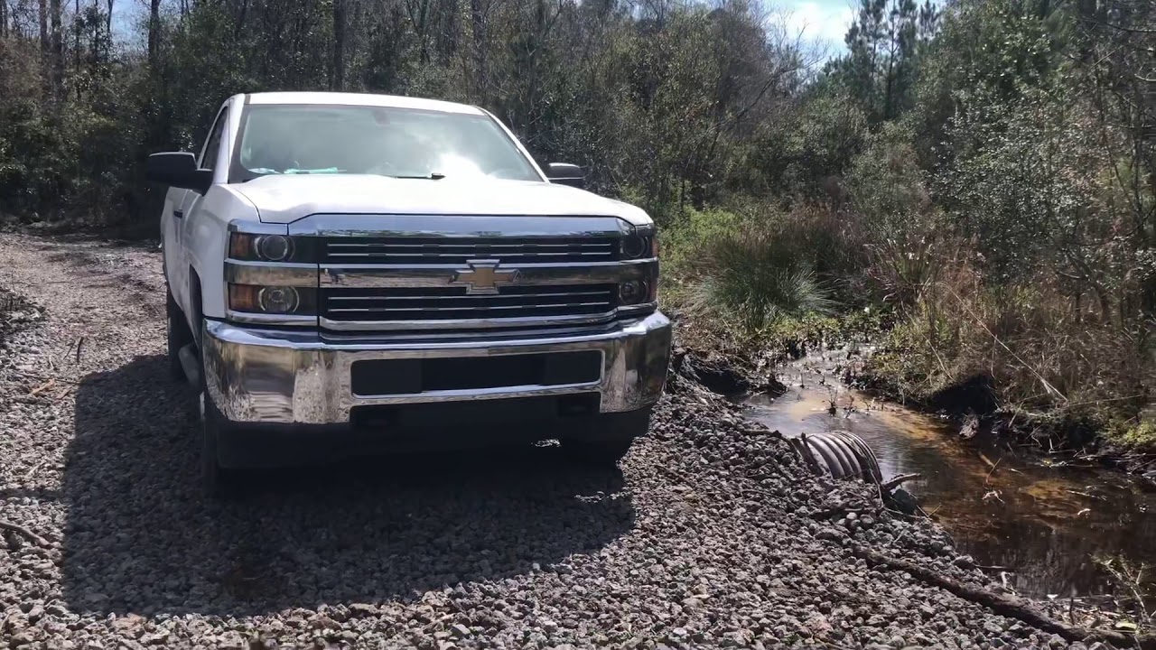 Extreme swamp road build - YouTube