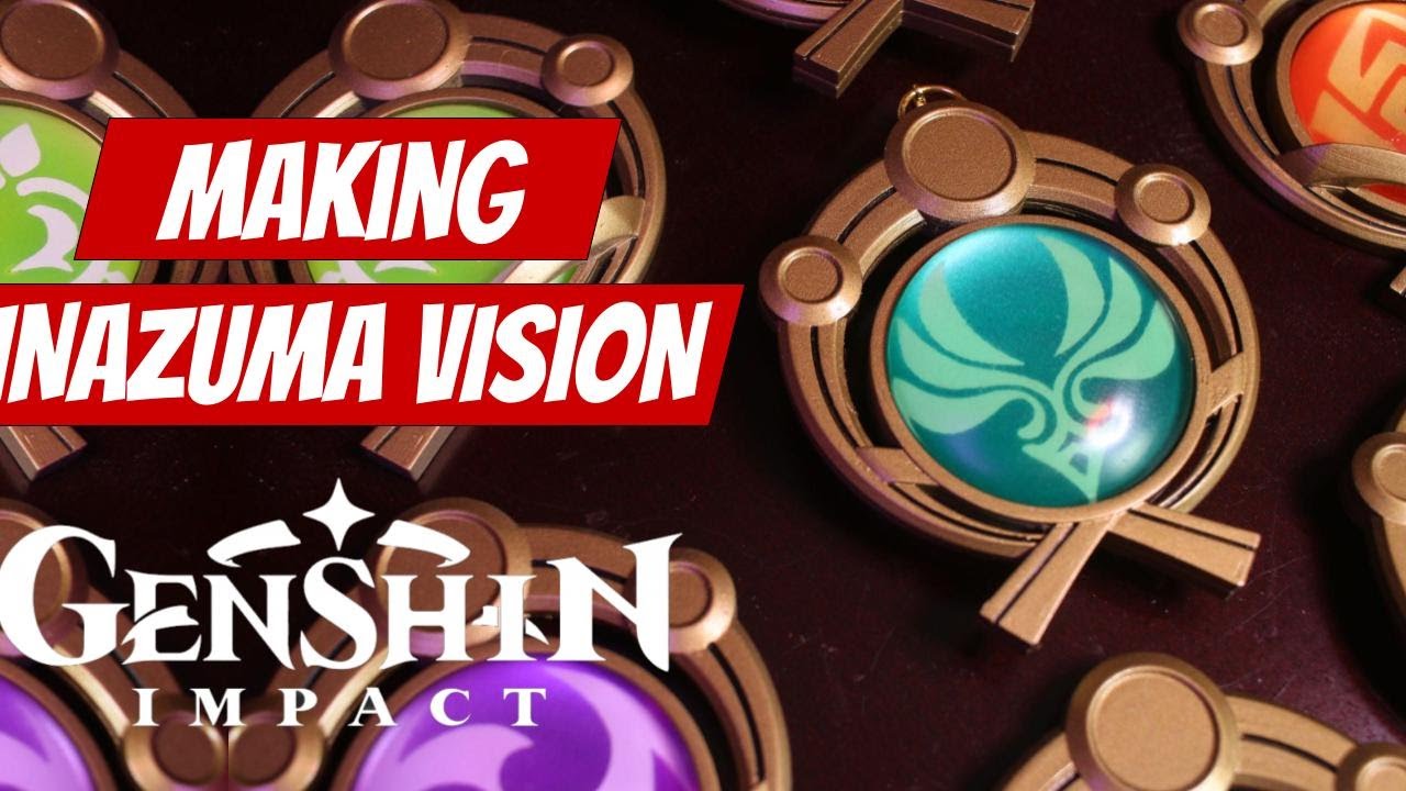 Genshin Impact | Making Inazuma Vision in Real Life - YouTube
