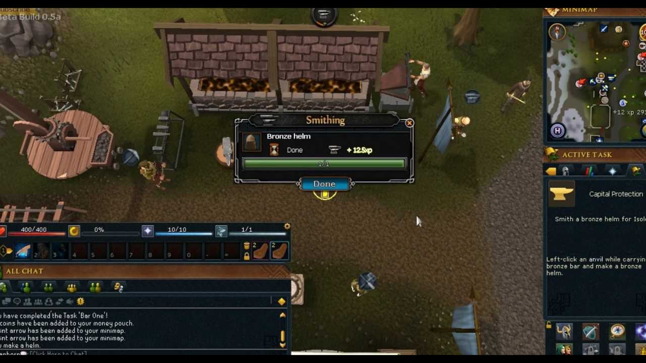 Runescape 3 beta Part 1 - Gameplay - YouTube