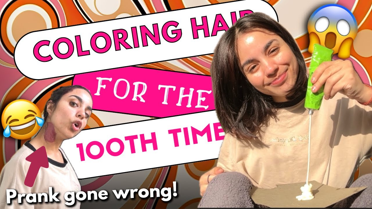 Coloring Hair + Prank on Mumma😂 |AD365 - YouTube