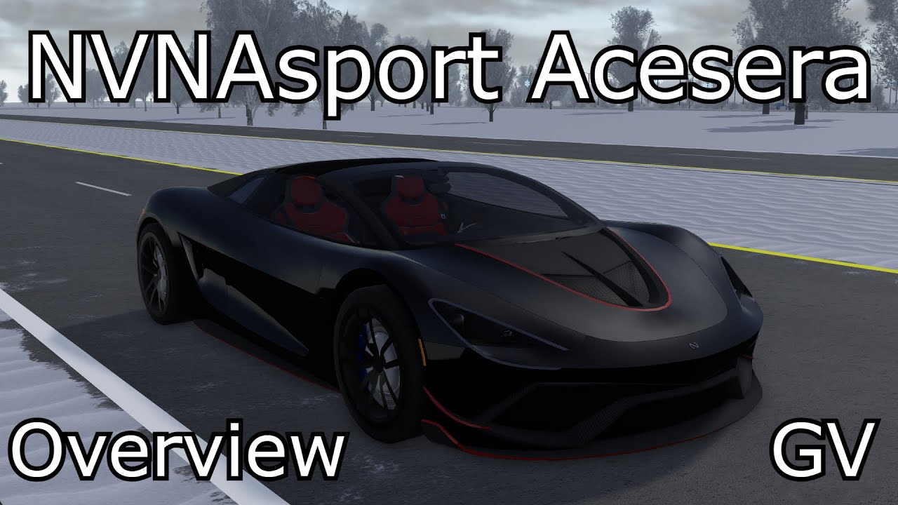 GV CAR REVIEW! | NVNAsport Acesera | Roblox Greenville Car Review - YouTube