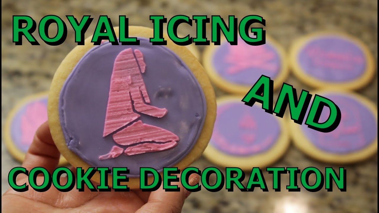 Royal Icing Recipe with Sugar Cookie Decoration- How to Decorate ...