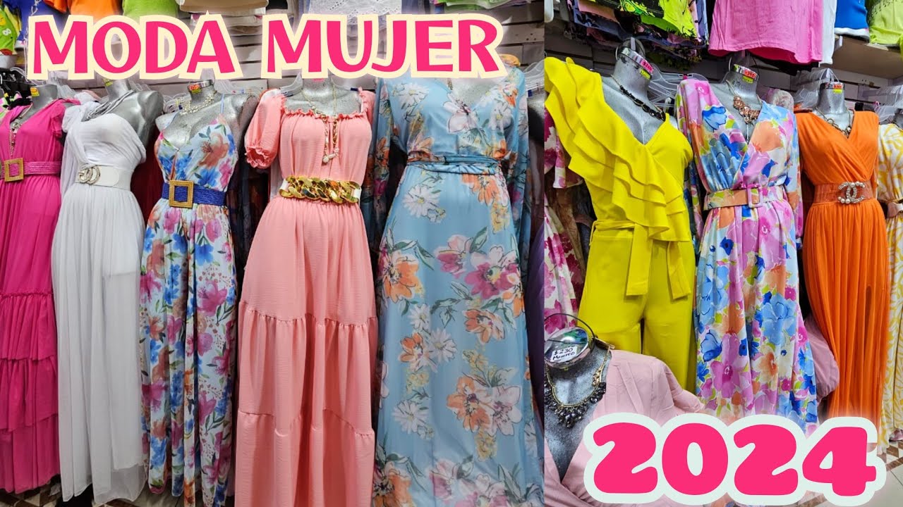 🥰MODA 2024🙀 VESTIDOS FRESCOS PARA EL CALOR| ÚLTIMO GRITO DE LA MODA EN ...