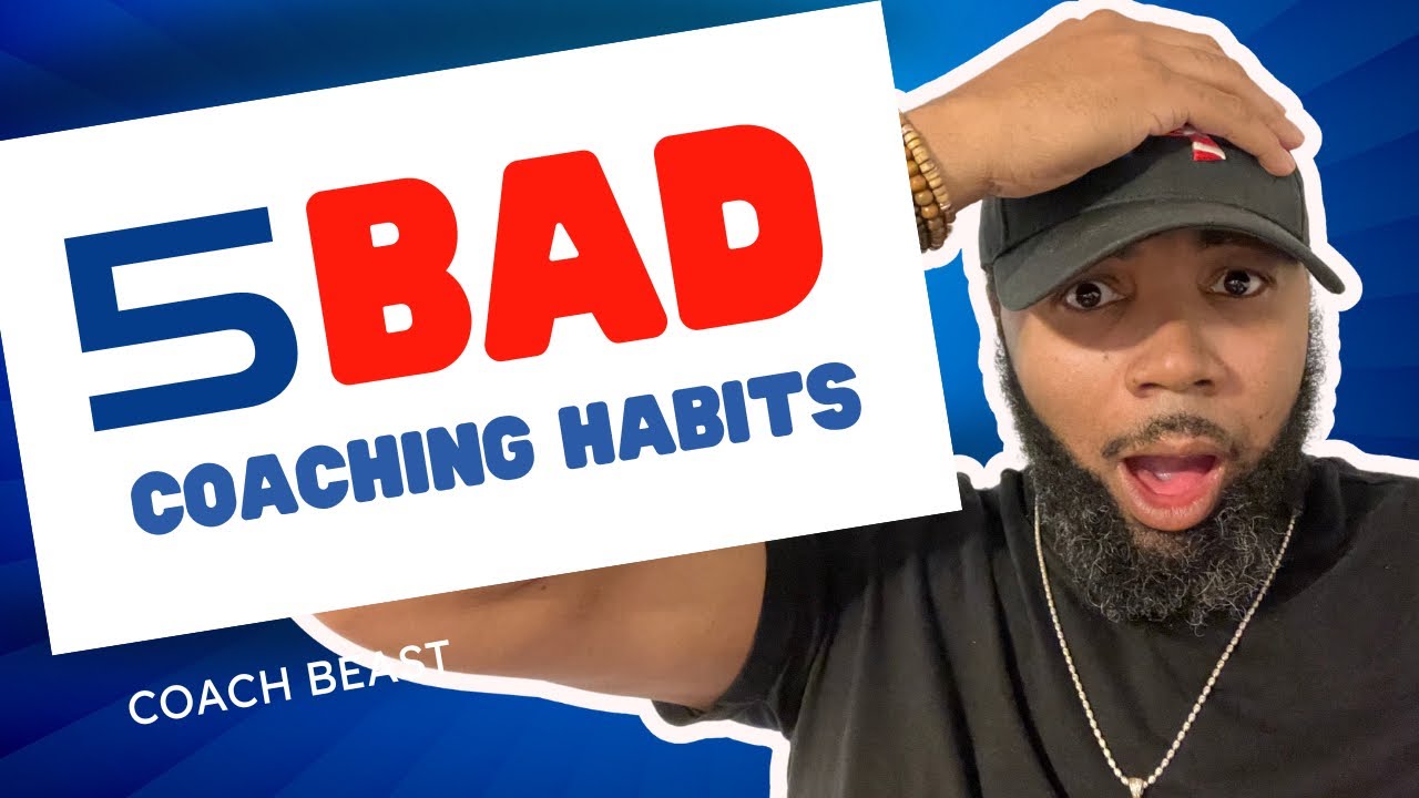5 Habits Of A Bad Youth Football Coach - YouTube