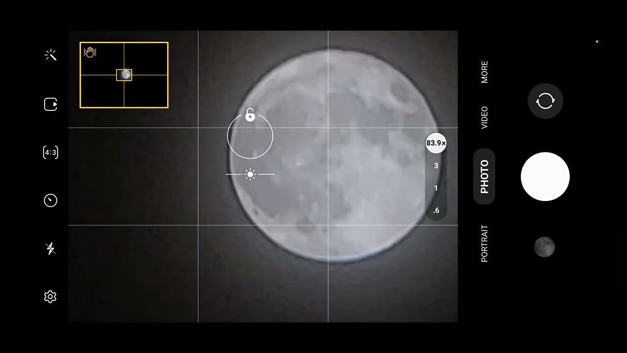 Samsung S22 ultra moon zoom. 14/06/2022 - YouTube