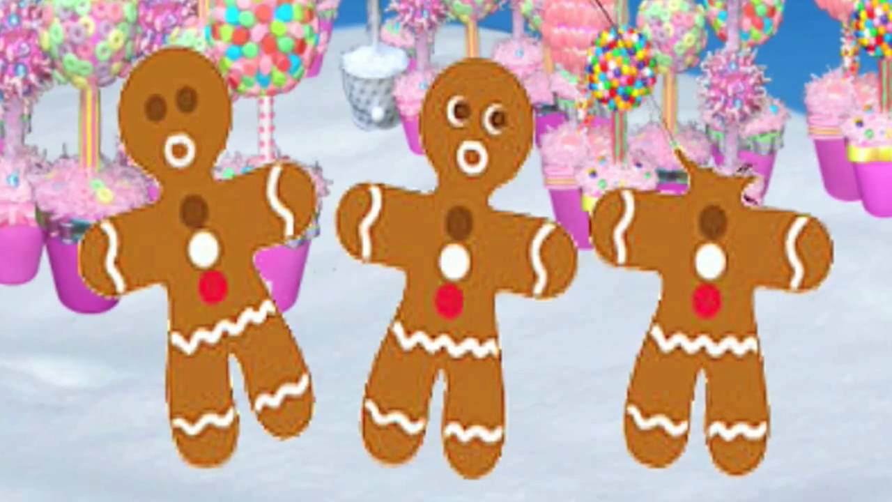 Gingerbread Man Loses His Head | Crazy Singing Gingerbread Men TShirt ...