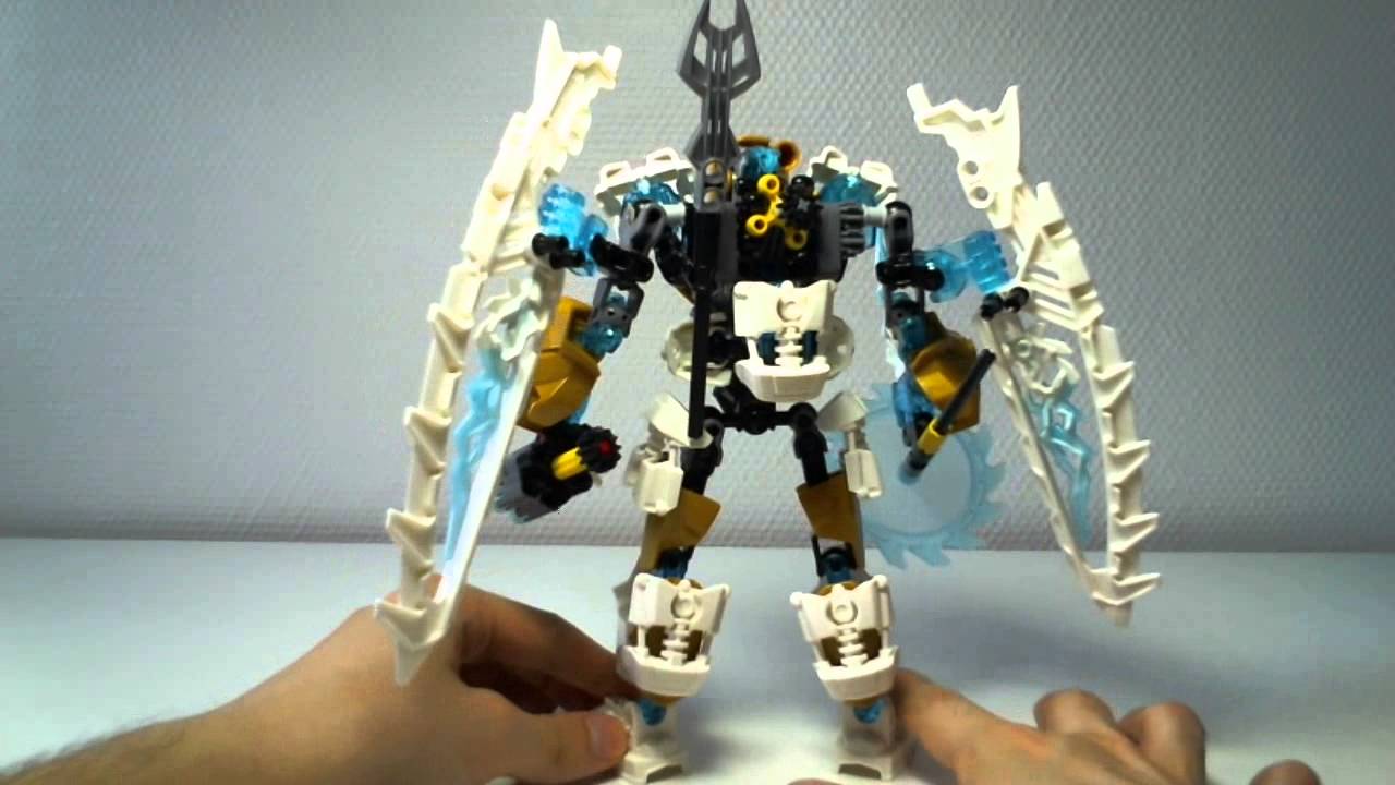 LEGO Bionicle Video Review : Combo Protector of Ice / Kopaka - Master ...