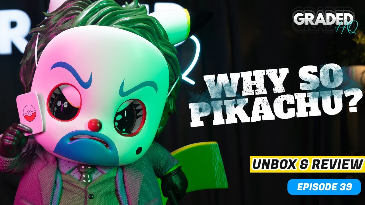 WHY SO PIKACHU? Pokemon Pikachu x The Joker by Toffee Studio Unboxing ...