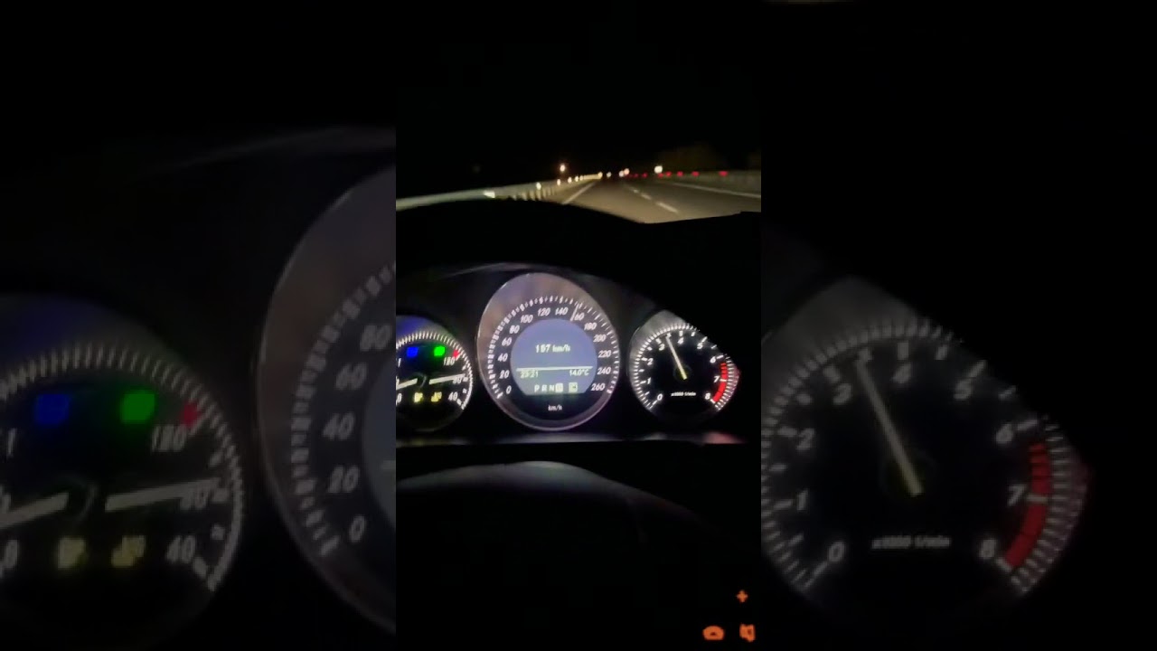 Mercedes Benz E 250 Snap / gece Snap / arabesk müzik Snap / hız Snap ...