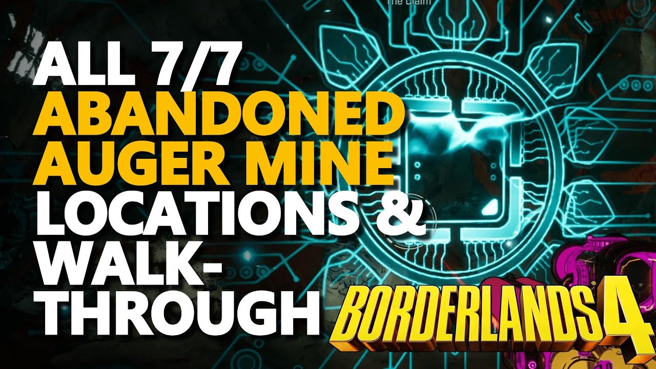 All Abandoned Auger Mine Locations Borderlands 4 - YouTube