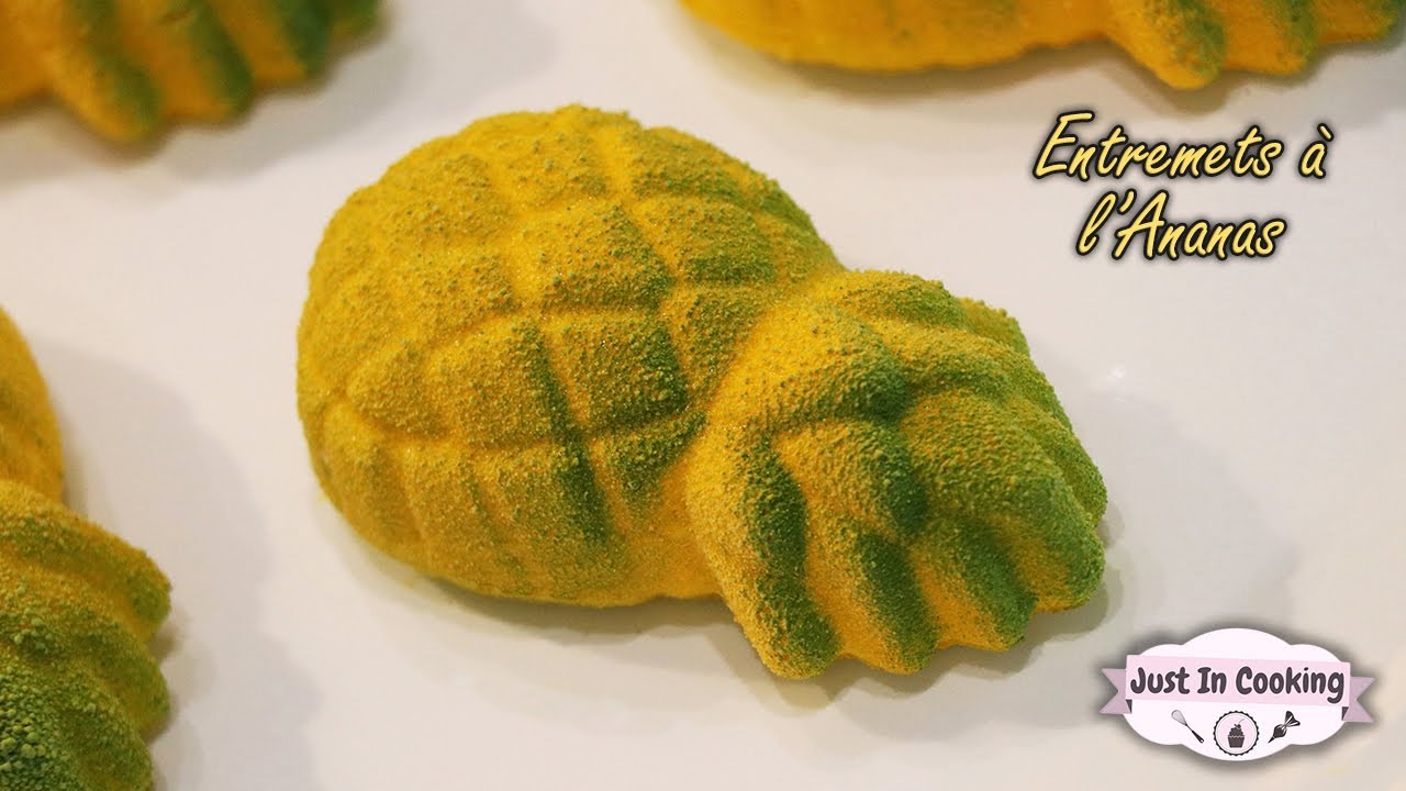 Recette d'Entremets à l'Ananas - YouTube