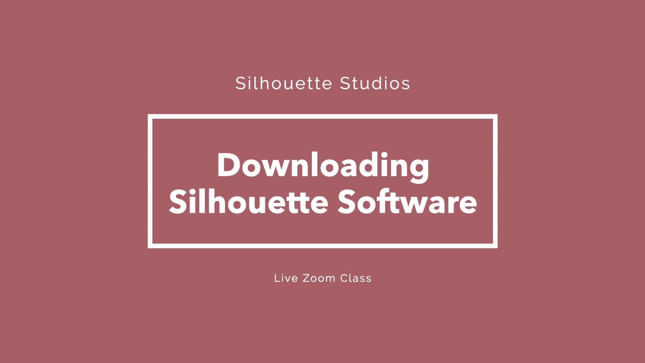 Silhouette Studios Live - Downloading and Upgrading Your Silhouette ...