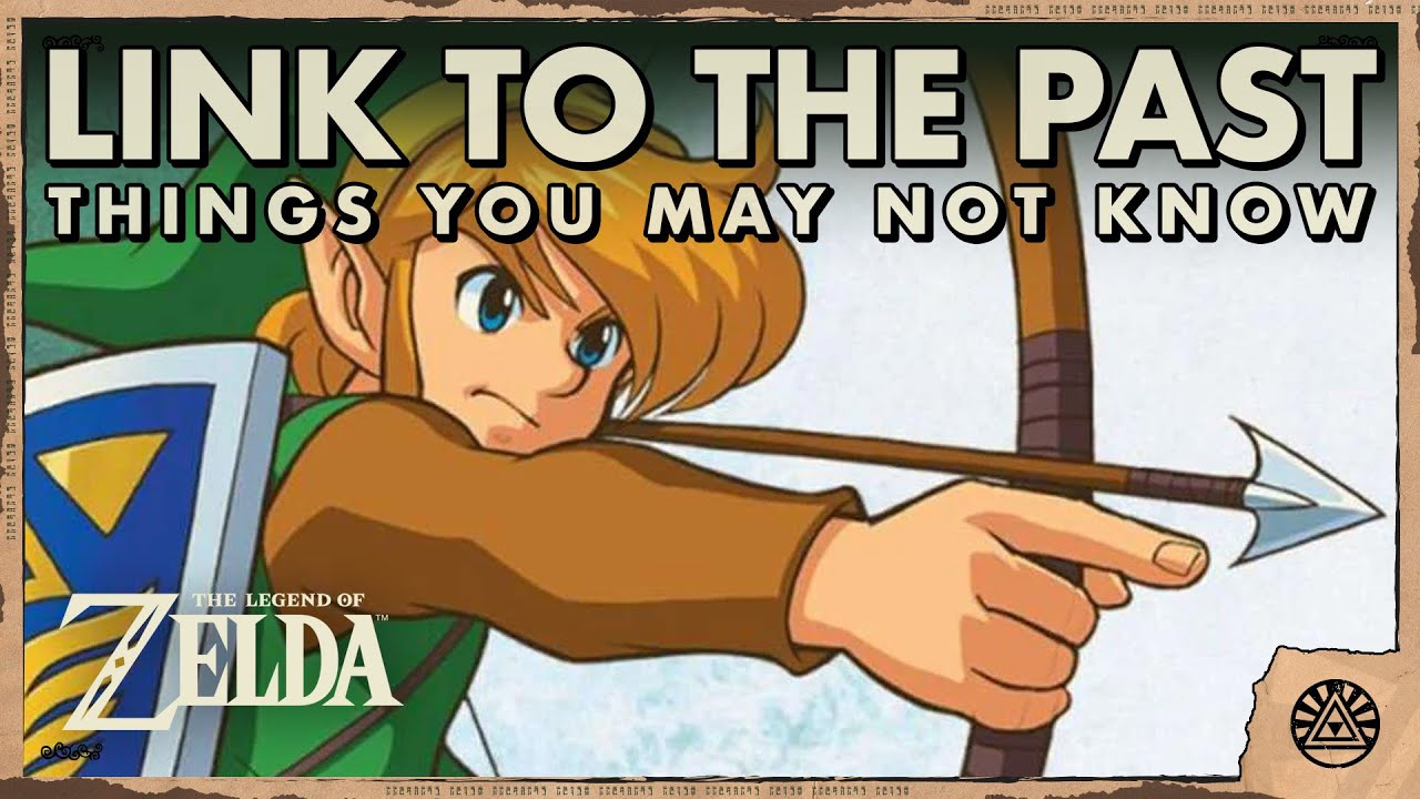 Things you may not know about The Legend of Zelda A Link To The Past ...