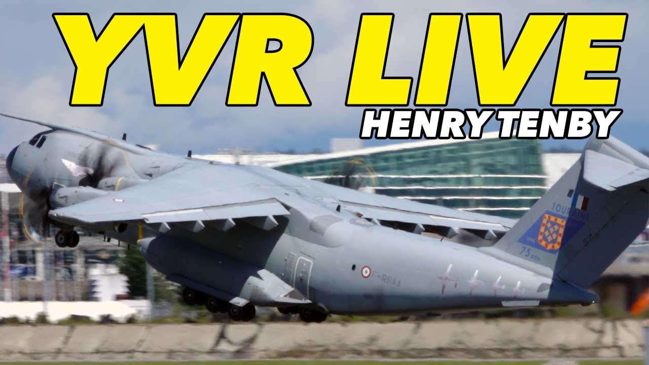 Vancouver Airport YVR Live Plane Spotting | MAY 30 2024 (Part 2) - YouTube