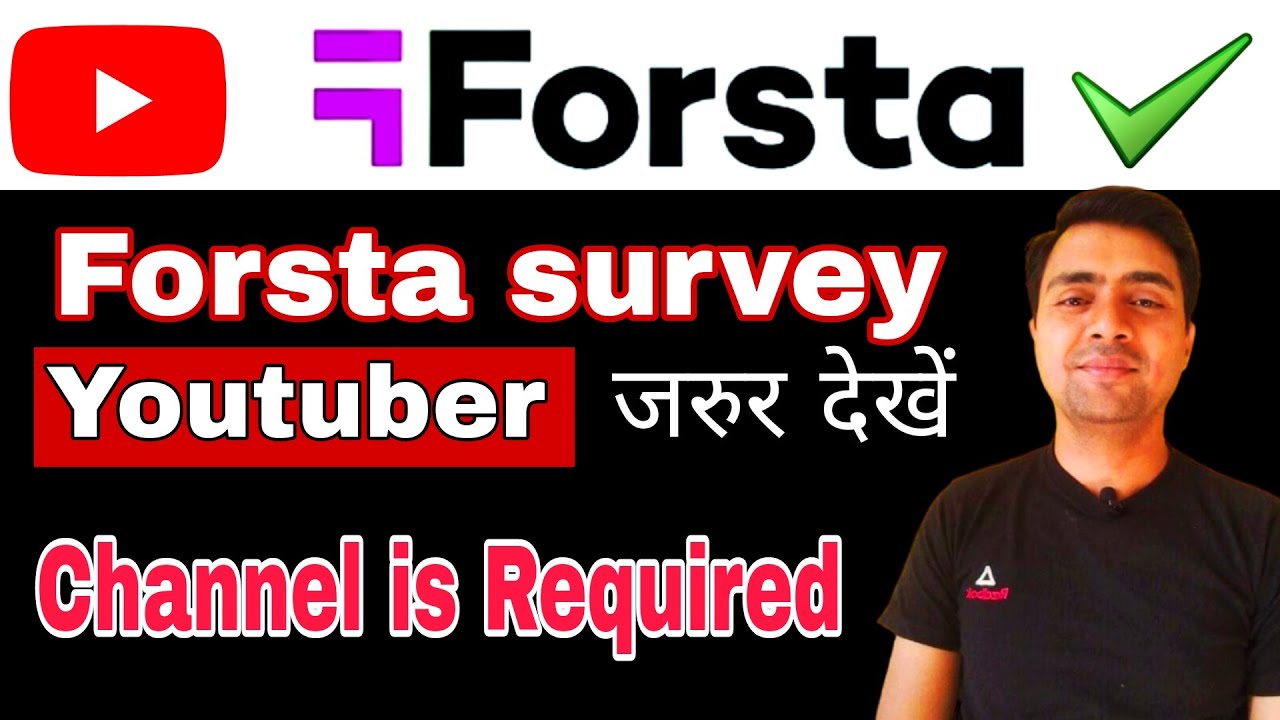 Forsta Youtube survey in hindi | अब होगा YouTube Channel Grow ...