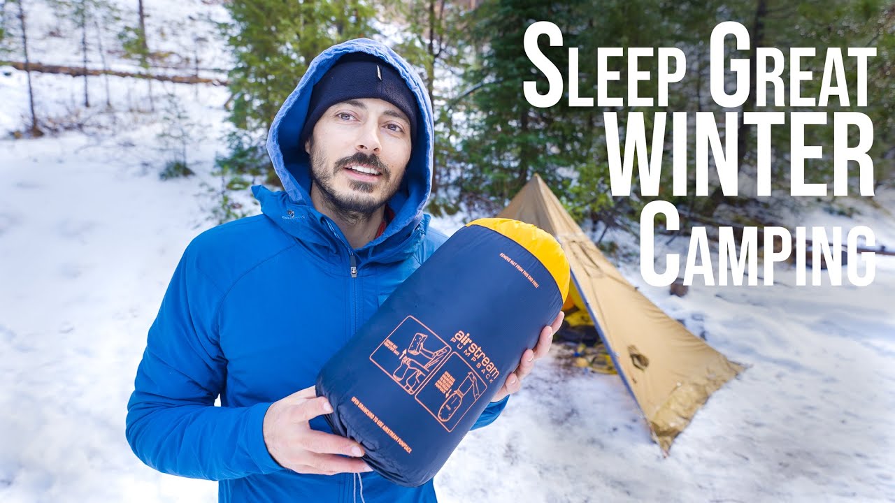 How To Set Up Your WINTER Sleep System | BACKPACKING - YouTube