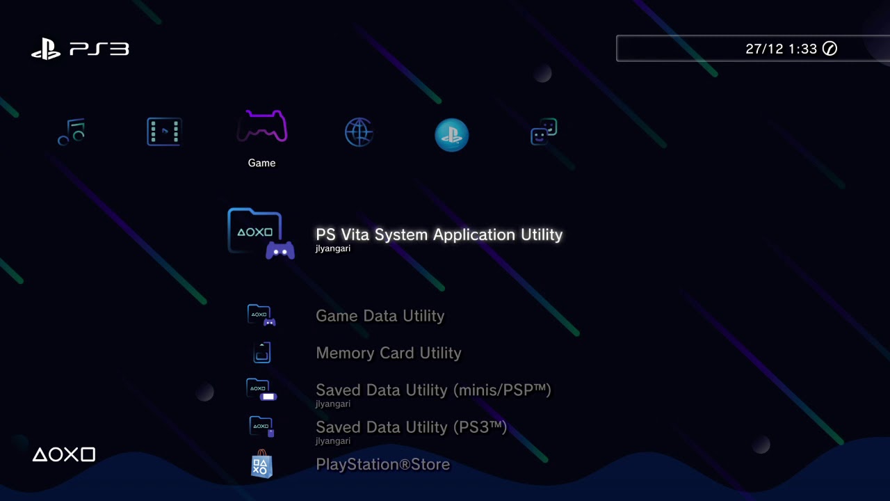 Best PS3 Themes: Midnight v1.0 - YouTube