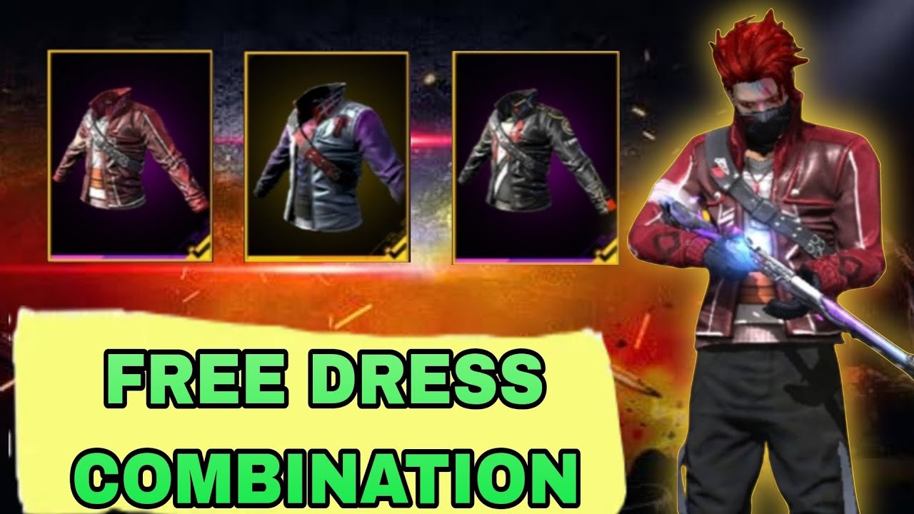 Free Fire Best Dress Combination | No Top Up Free Dress Combination ...