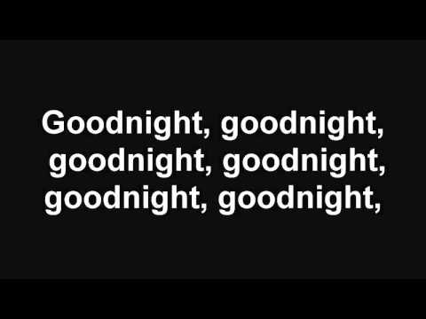Goodnight Goodnight   Maroon 5 With Lyrics