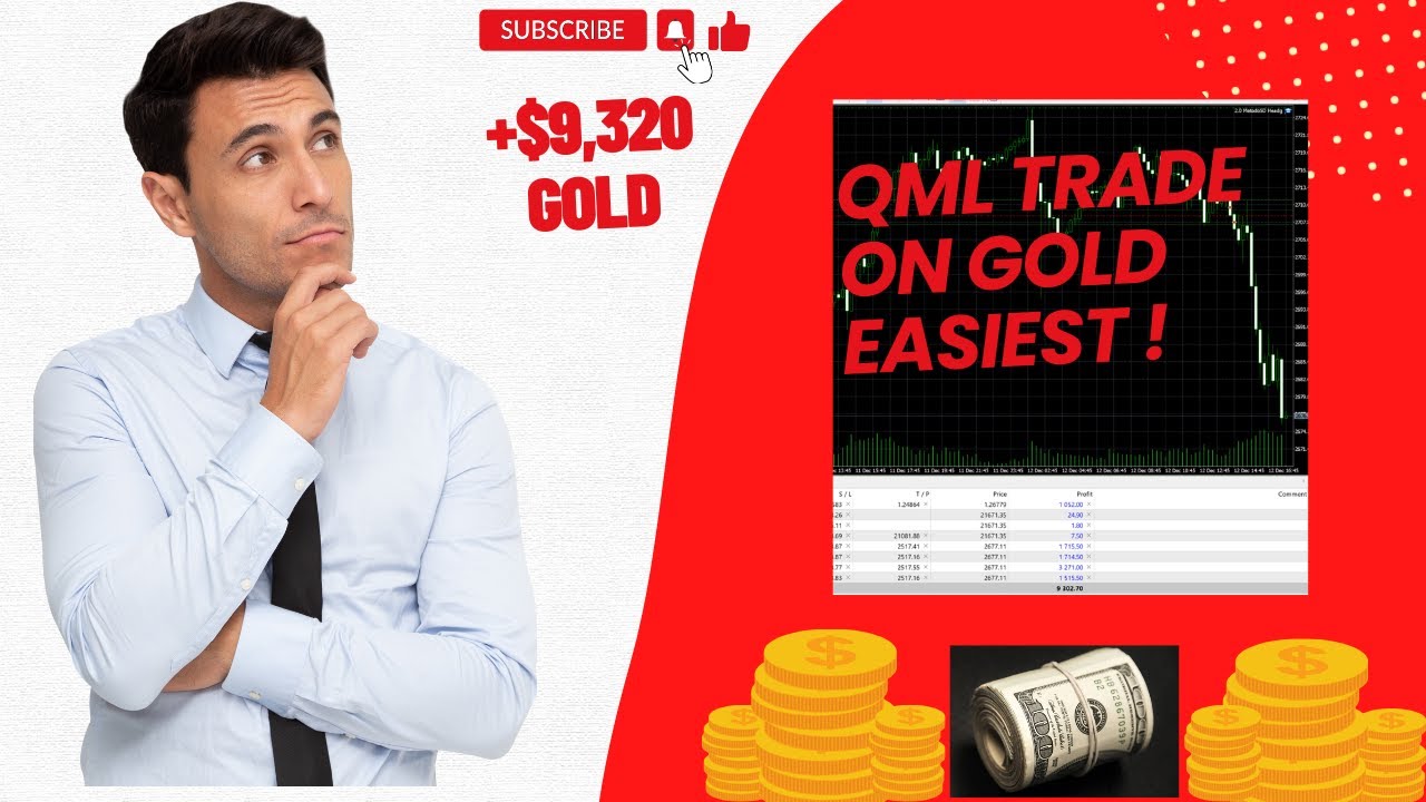 XAUUSD +$9300 QML Trade , Most powerful pattern you cannot MI$$ ! - YouTube