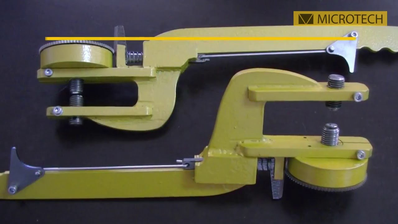 Hot sheet metal micrometer - YouTube