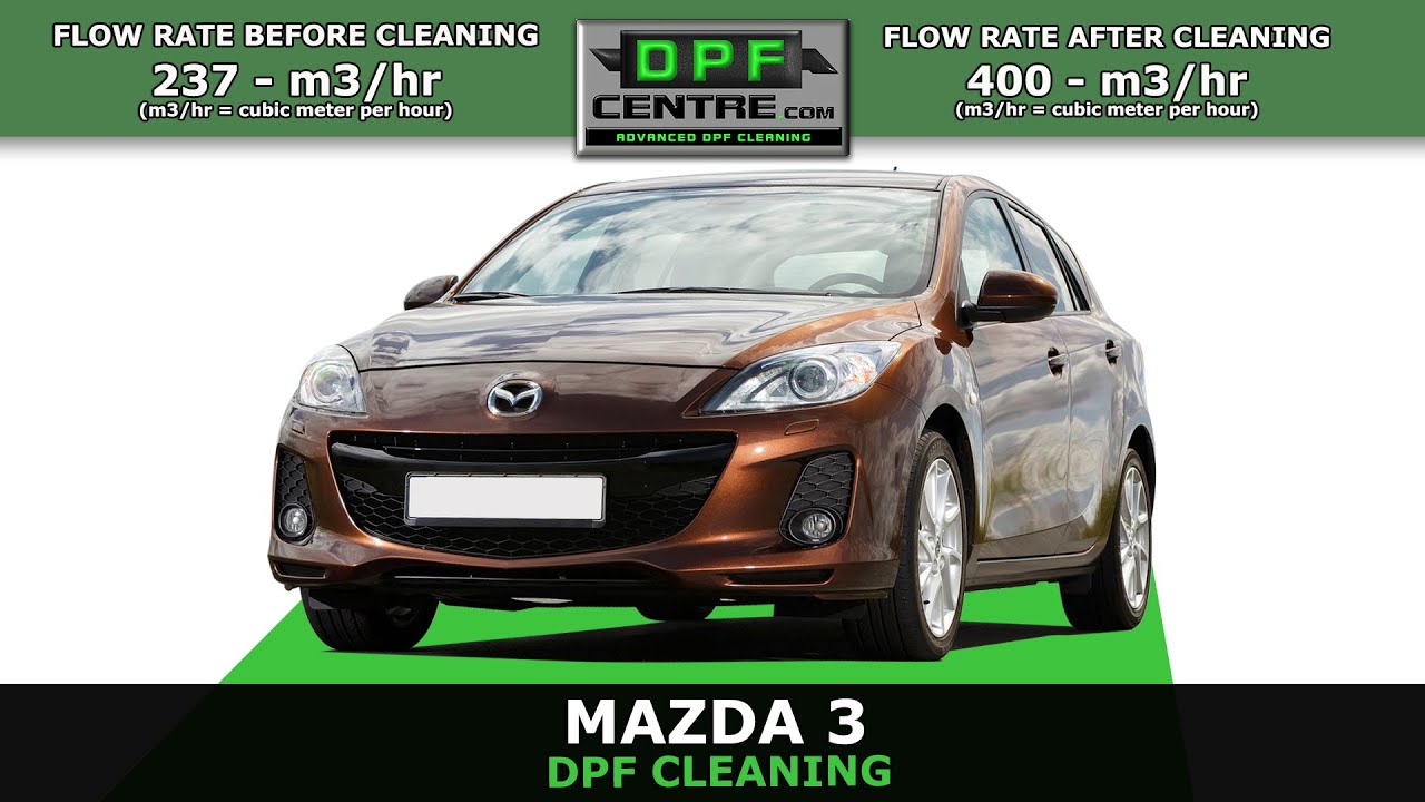 Mazda 3 DPF Clean - YouTube