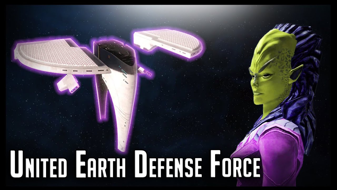 United Earth Defense Force Vessel – Star Trek Online - YouTube