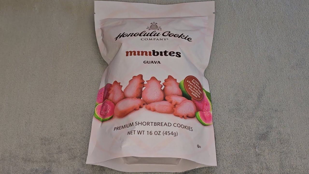 Costco Discontinued Item Review Honolulu Cookie Company Minibites Guava ...