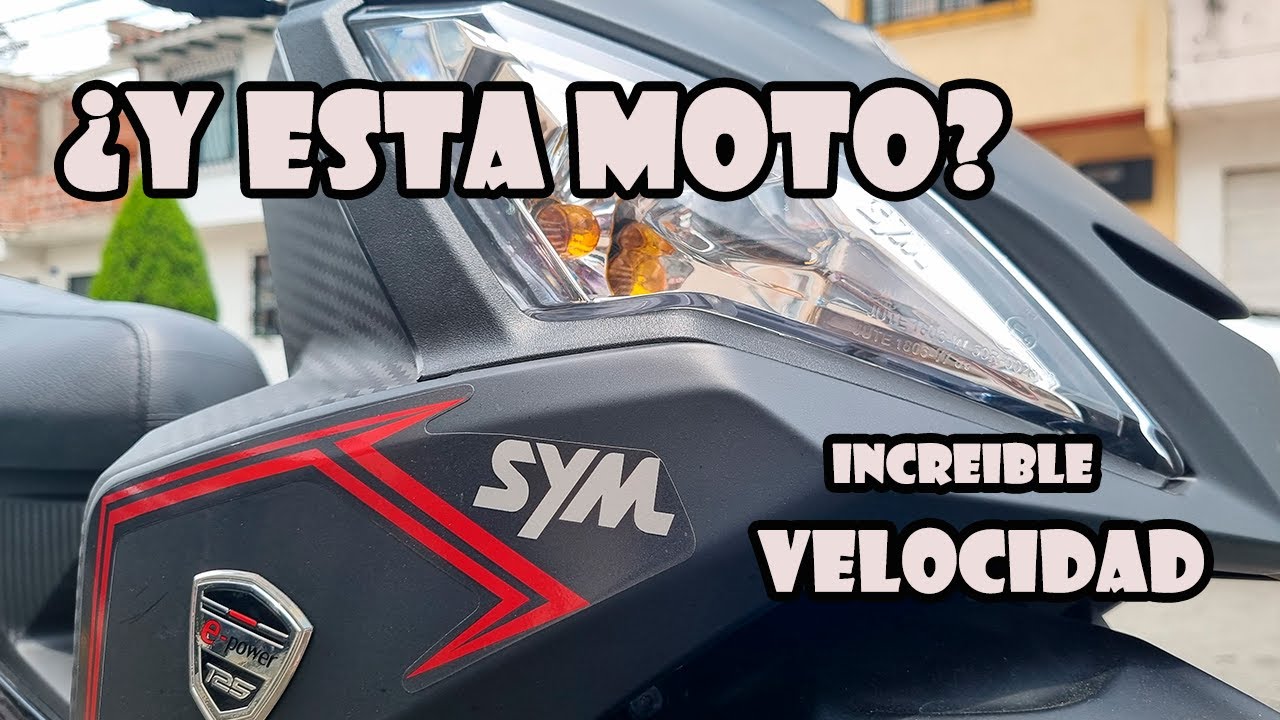 ¿y esta semiautomatica? Veloz y economica SYM New Angel 125cc Taiwan ...