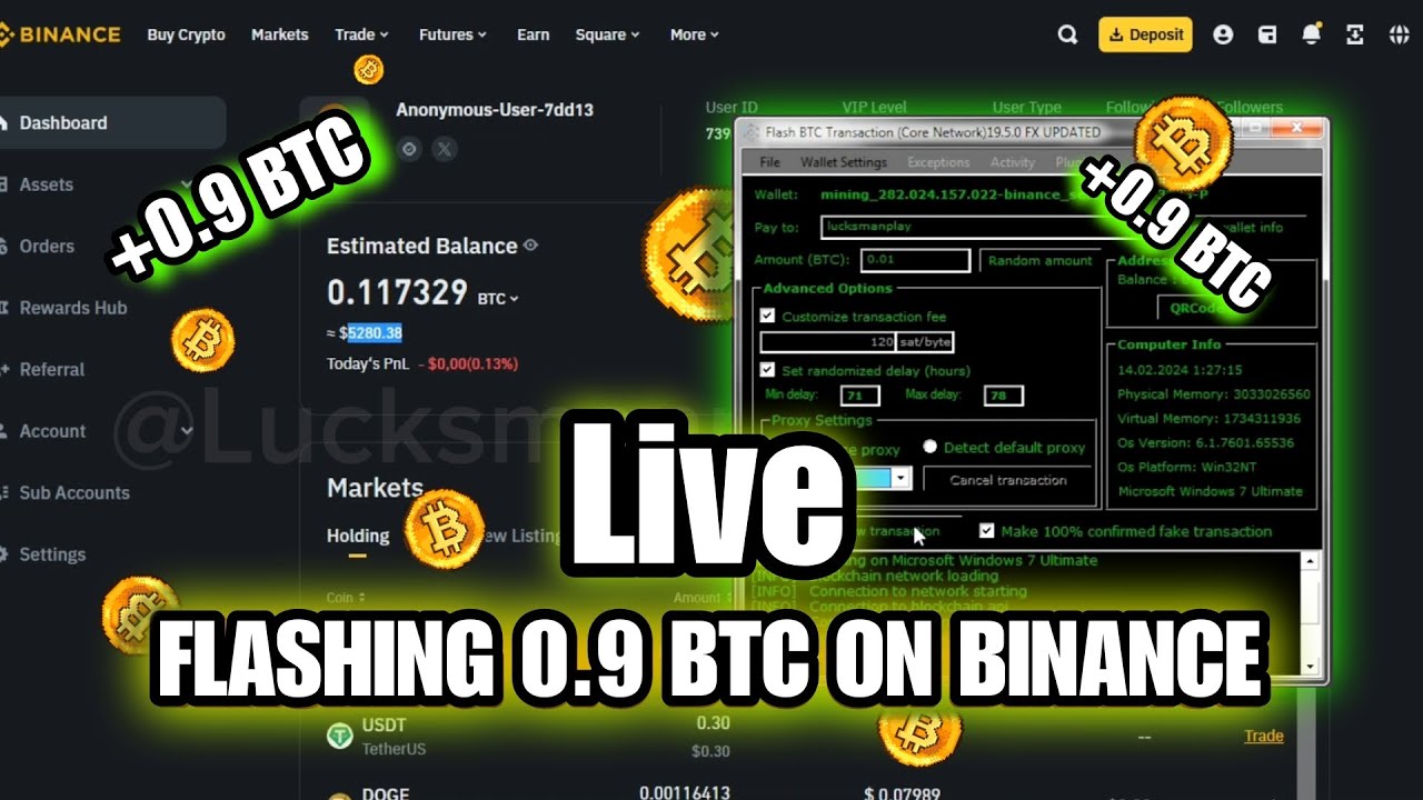 Bitcoin flash AVAILABLE - YouTube