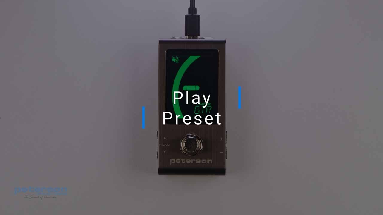 StroboStomp Mini Instruction Manual | Settings Screen | Part 9 | Play ...