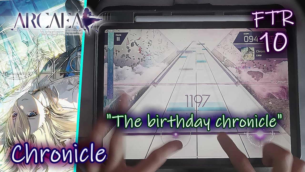 【Arcaea】 Chronicle (Future 10) PURE MEMORY (Max-19) - YouTube