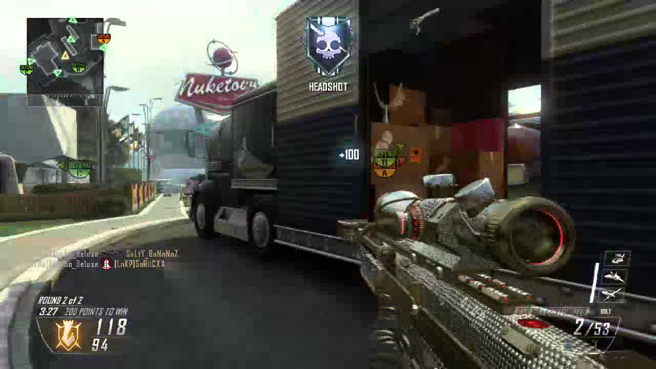 Black Ops 2 Diamond camo DSR-50 - YouTube