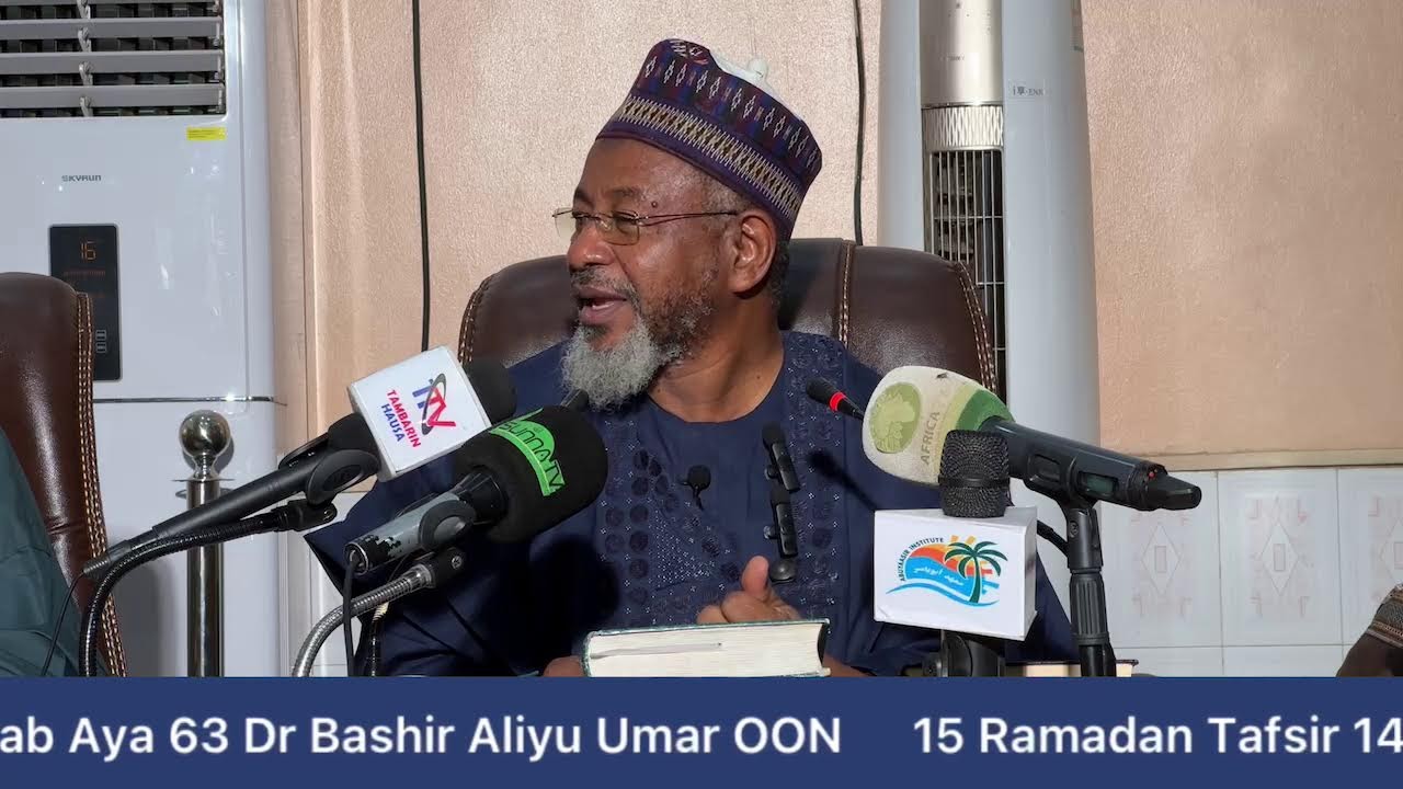 Live streaming of Dr Bashir Aliyu Umar OON - YouTube