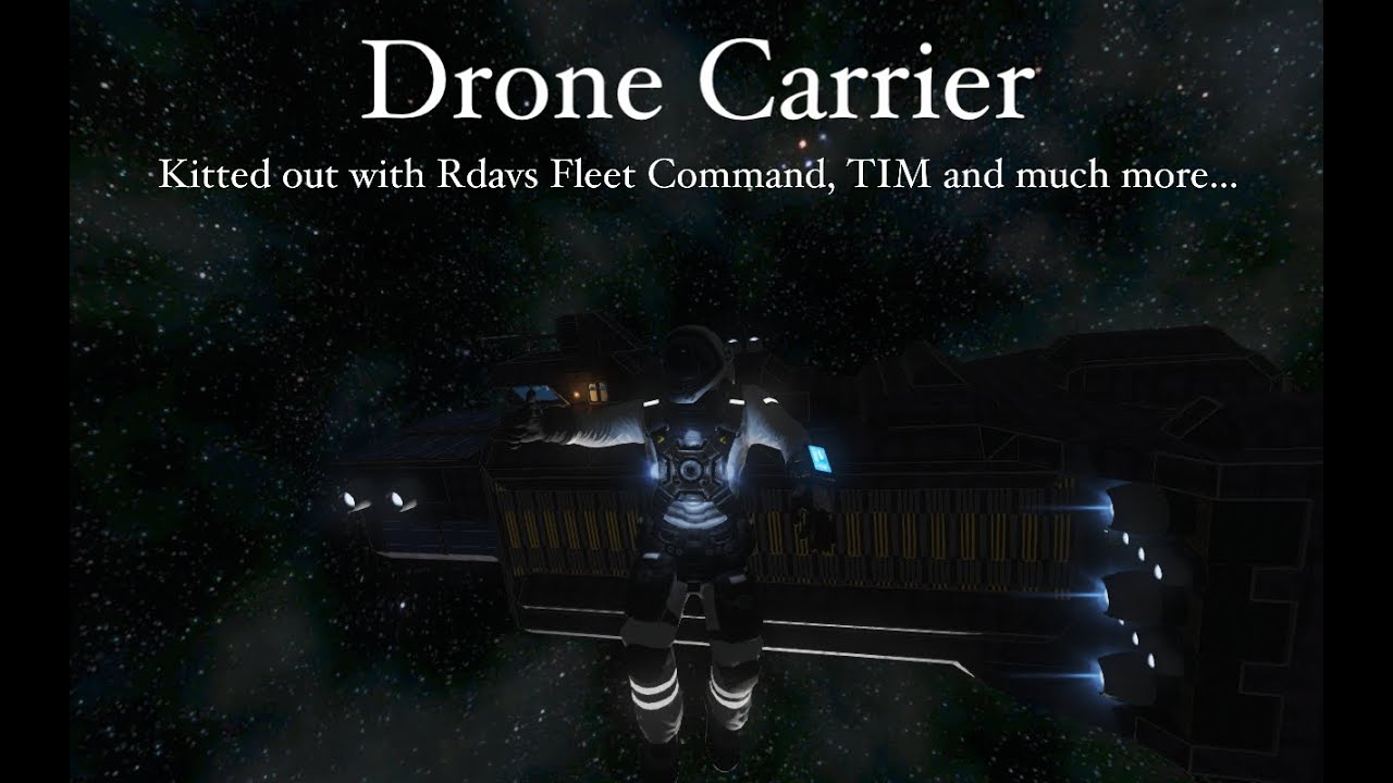 Drone Carrier - Space Engineers - YouTube