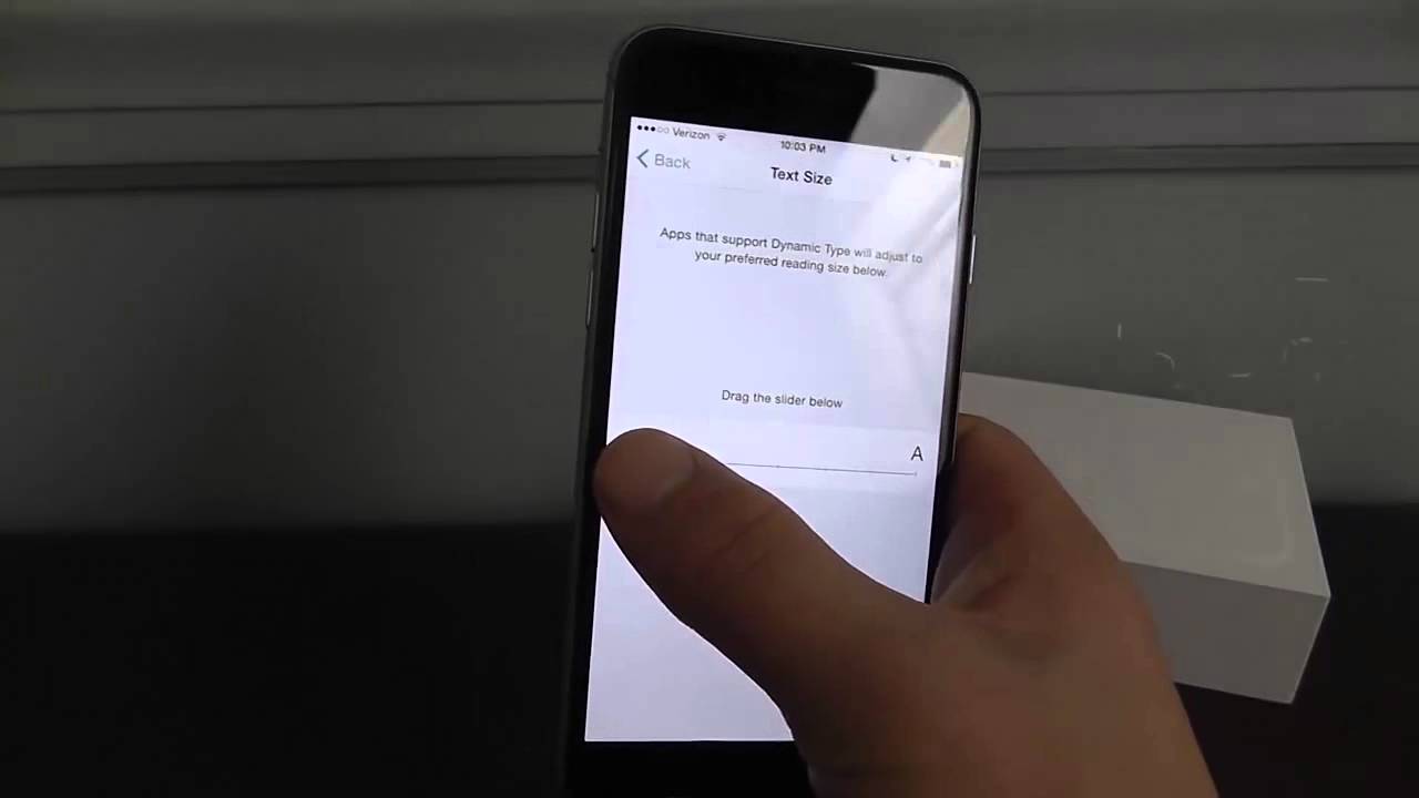 how to use iphone 6 Setting - YouTube